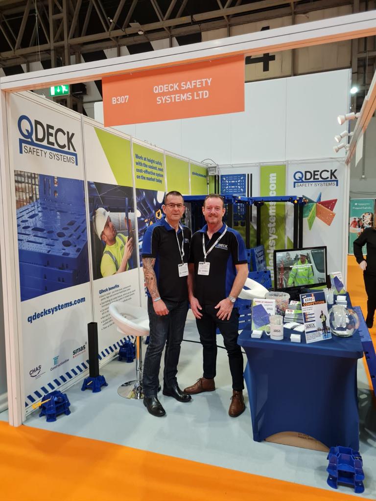 UK Construction Week 2022 in Birmingham Booth for QDeck