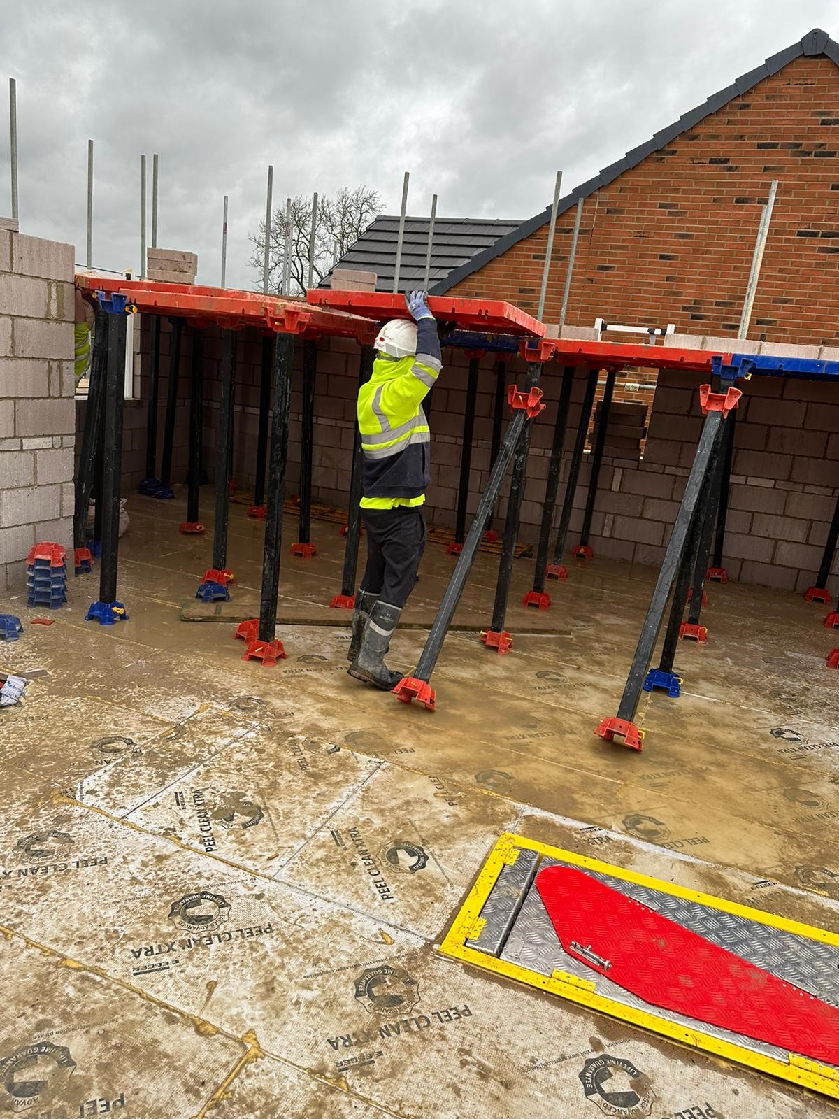 QDeck's Safety Decking Construction Social Media Account